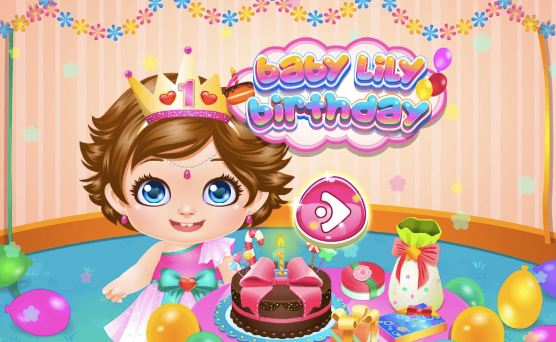 Baby Lily Birthday 🕹️ Joacă online pe Play123