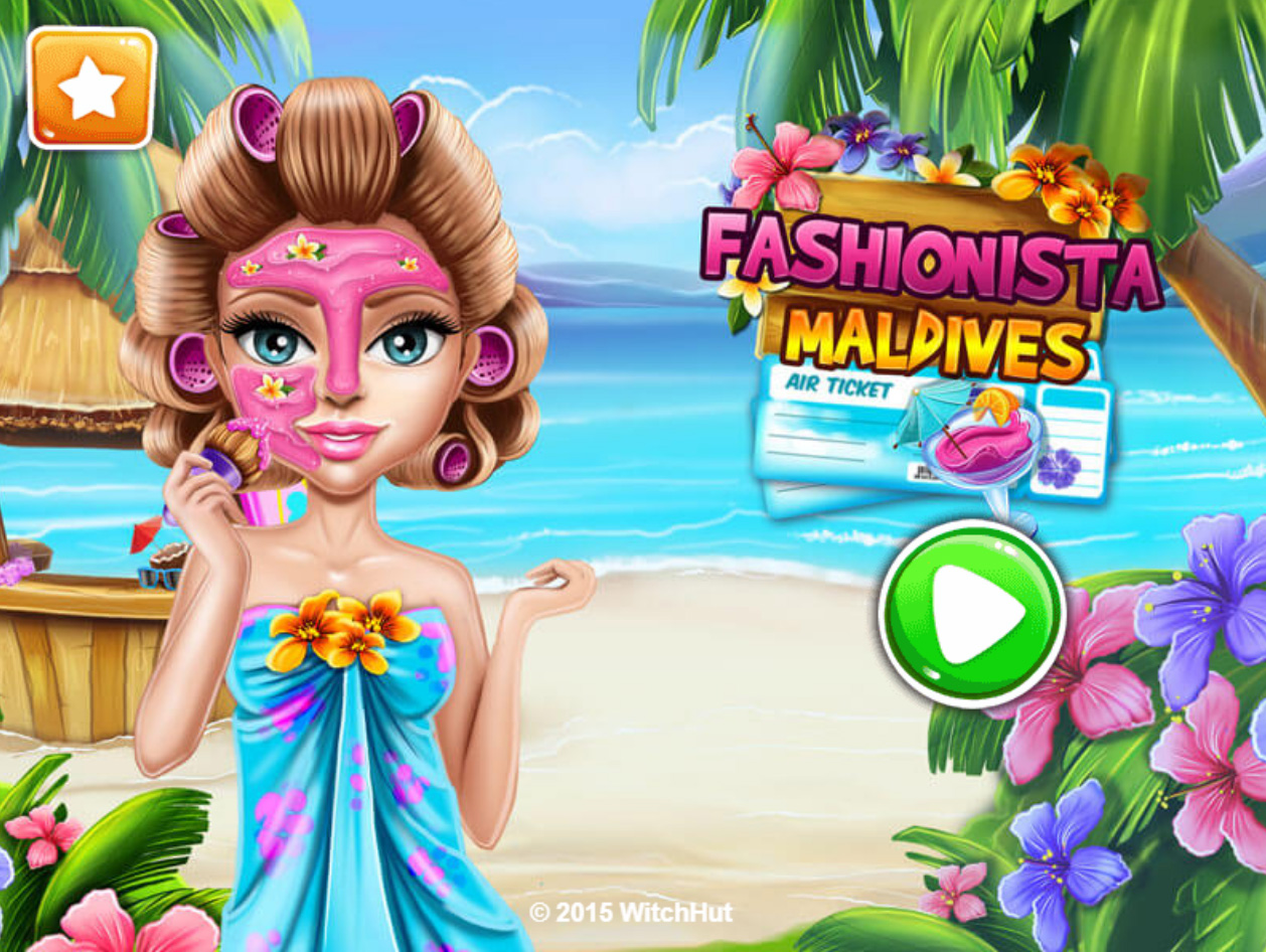 Fashionista Maldives 🕹️ Joacă online pe Play123