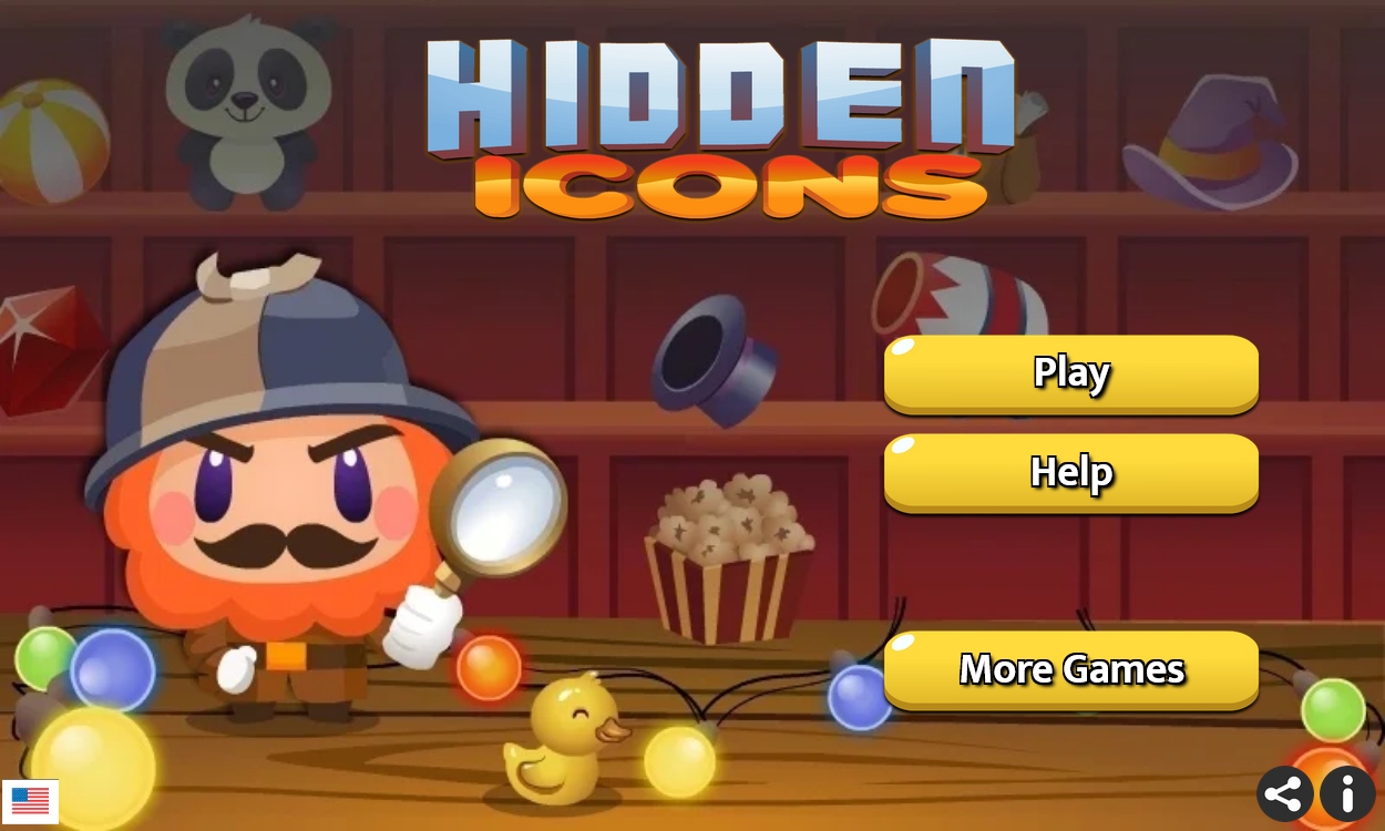 Hidden Icons 🕹️ Joacă online pe Play123