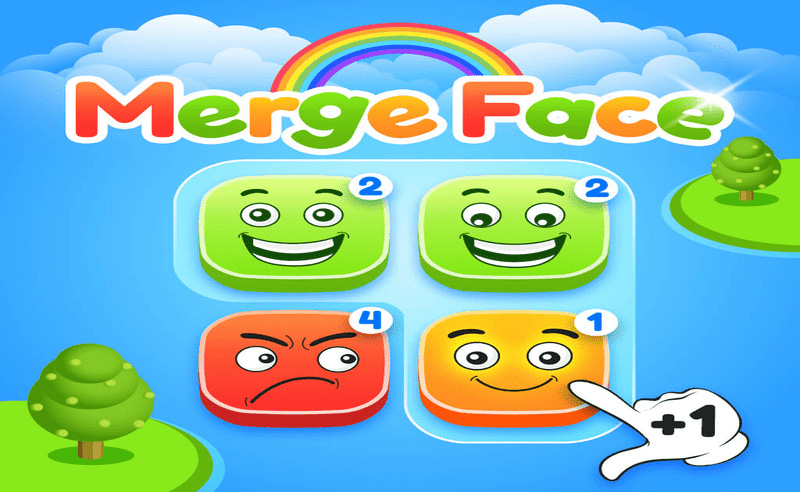 Merge Face 🕹️ Joacă online pe Play123