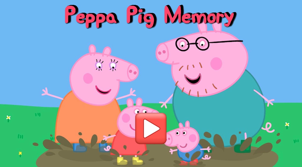 Peppa Pig Memory 🕹️ Joacă online pe Play123