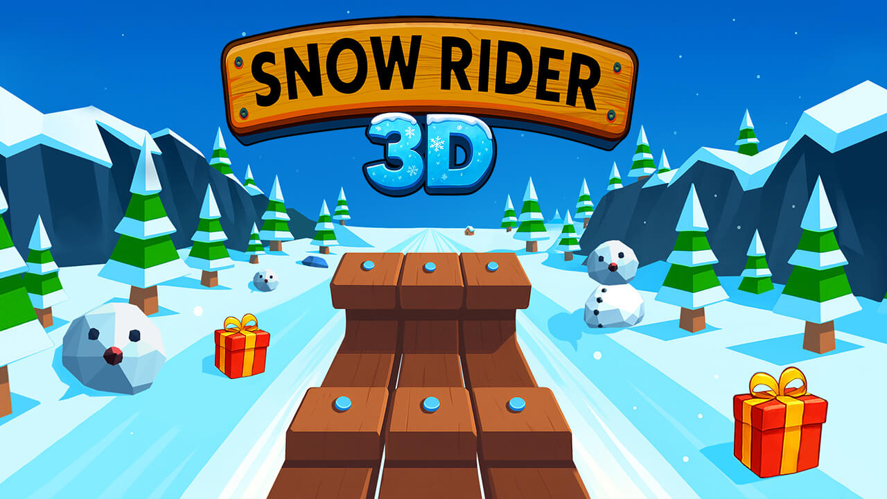 Snow Rider 3D 🕹️ Joacă online pe Play123